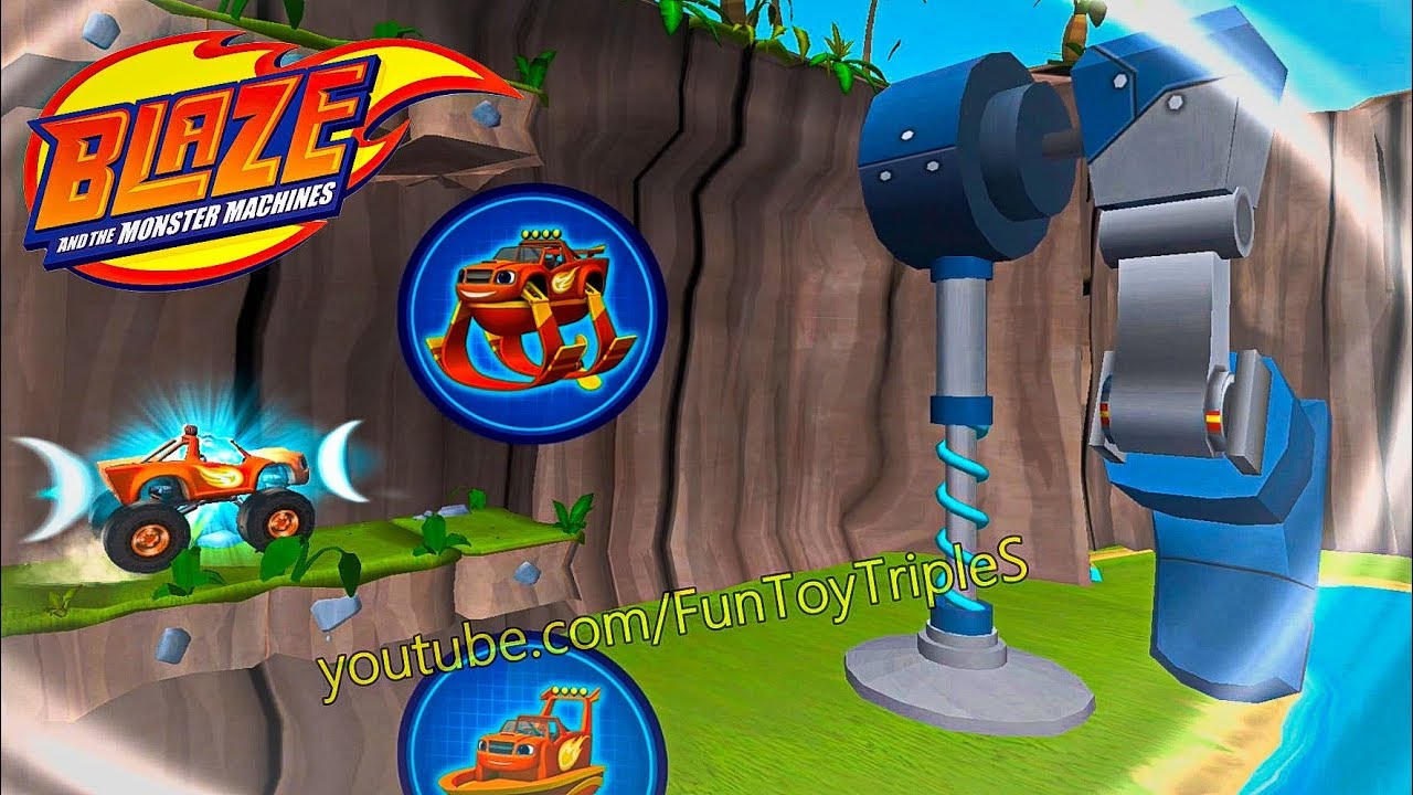 Blaze Obstacle Course #13 - YouTube