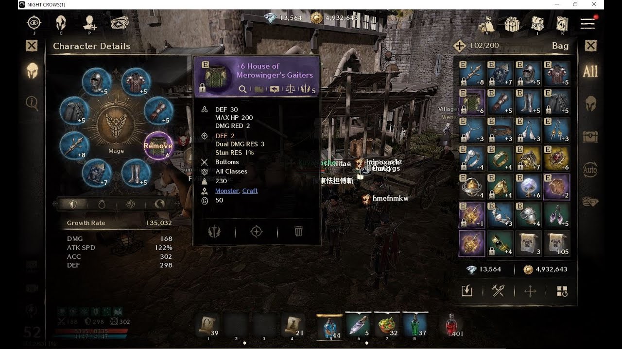 [LIVE: NIGHT CROWS]: ROAD TO NIGHTCROWS SSS? MAGE CLASS GAMEPLAY - YouTube