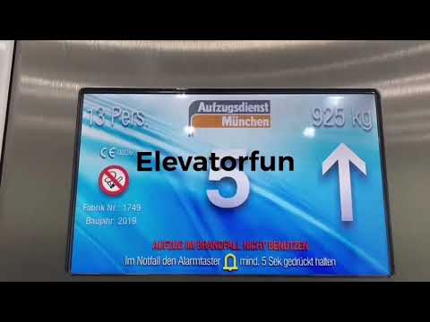 1984 Gustav AD Koch Aufzug In Ärztehaus In Lübeck Moislinger allee