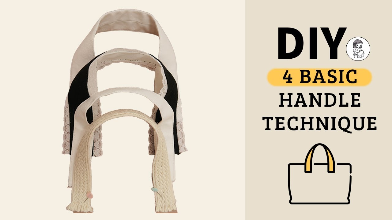 4 Handbag Handles for Beginners - Step-by-Step Tutorial - DIY your ...