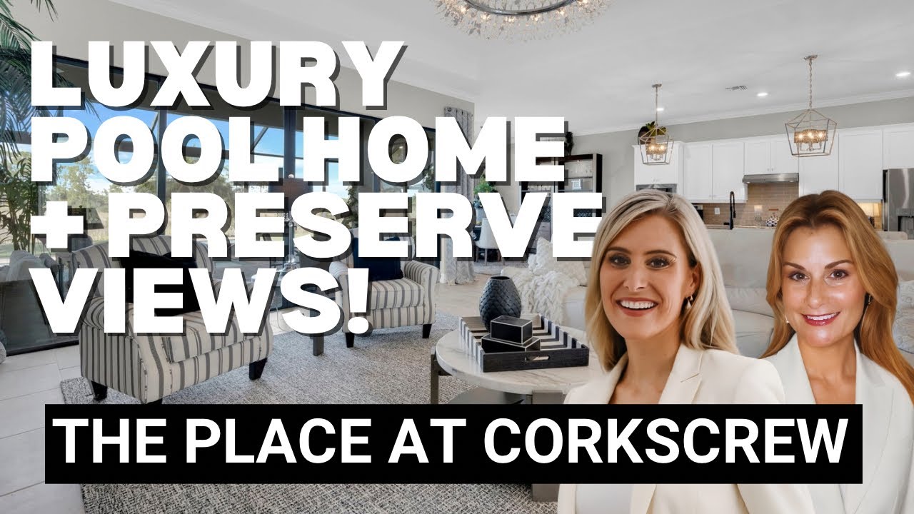 Luxury Preserve-View Pool Home in The Place at Corkscrew | Lennar ...