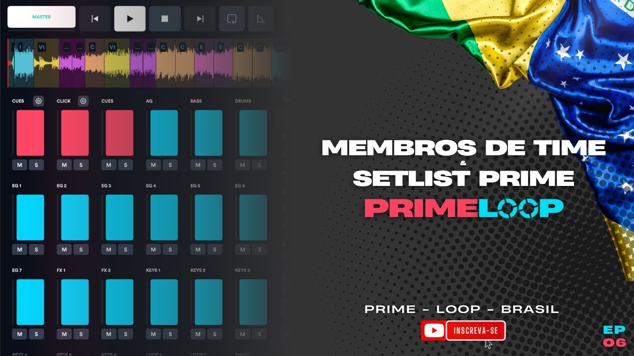 Membros de Time e Setlist na nuvem Prime Multitrack App | EP06 - YouTube