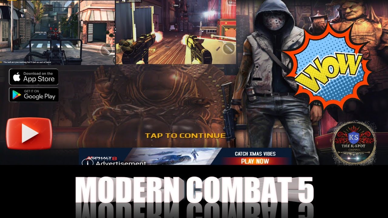 MODERN COMBAT 5 GAME PLAY WALKTHROUGH .. 3 MISSION - YouTube