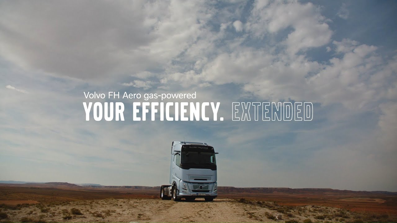 Volvo Trucks - Volvo FH Aero gas powered - YouTube
