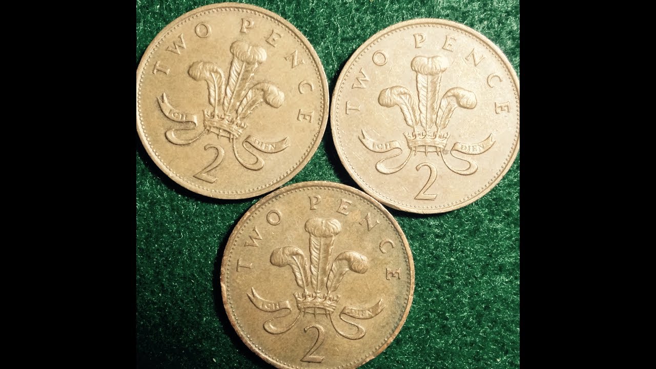 United Kingdom 1998 Two Pence Coins - YouTube