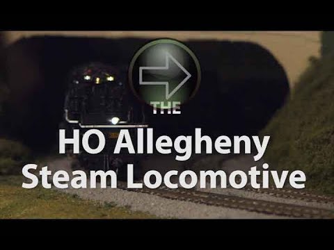 MTH Electric Trains HO Allegheny Steam Locomotive - YouTube