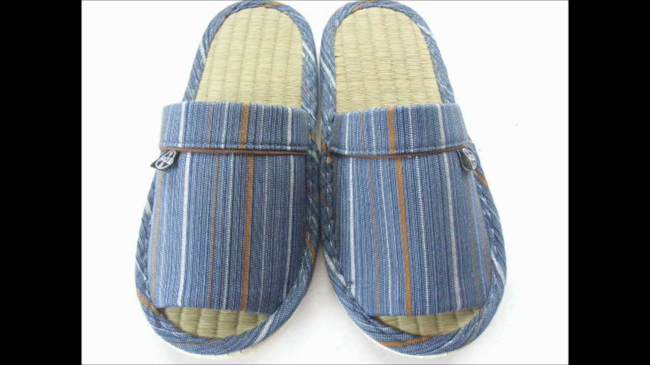 Japanese Customer Shopping #71 Tatami Slippers - YouTube