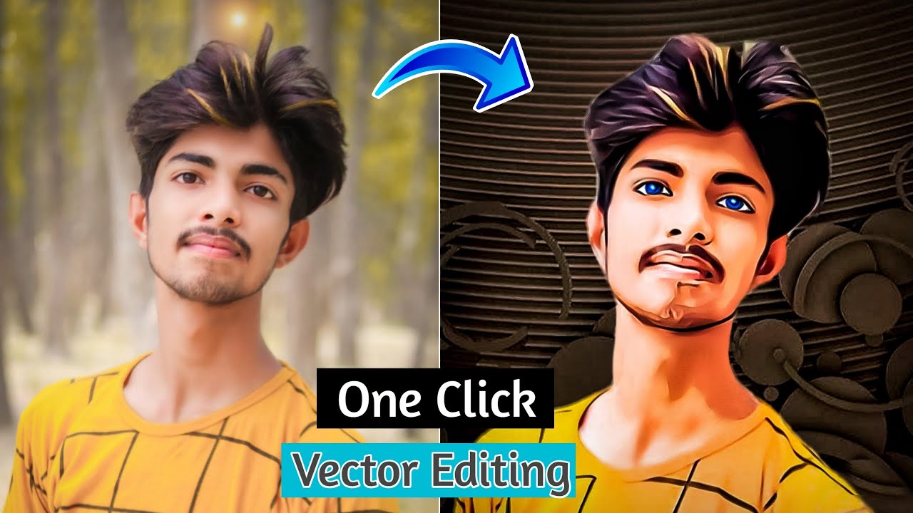 How To Make Vector Photo Editing 2020 || Vector Editing Kaise Krte Hai ...