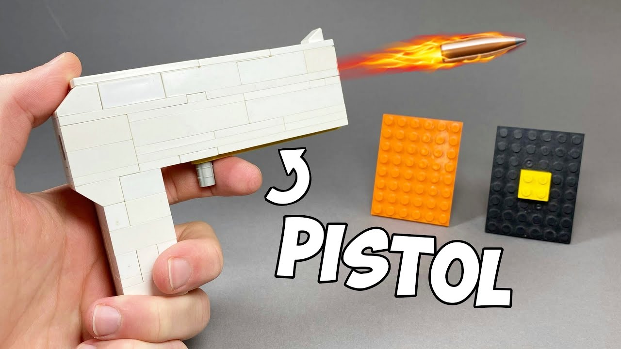 How to make a Lego Mini Pistol - YouTube