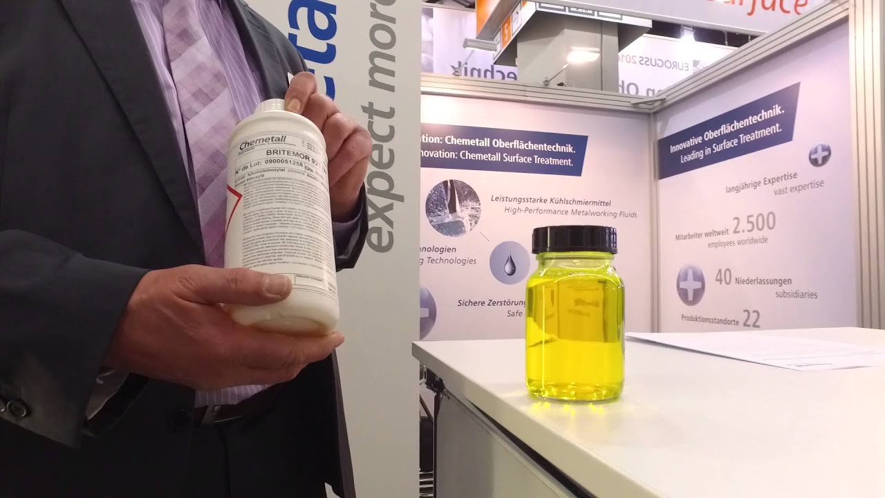 EUROGUSS 2016: Produktvideo Chemetall GmbH - Britemor® 921 - YouTube