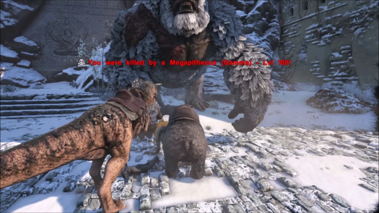 ARK: Survival Evolved MEGAPITHICUS BOSS FIGHT!!! To OP!?? - YouTube