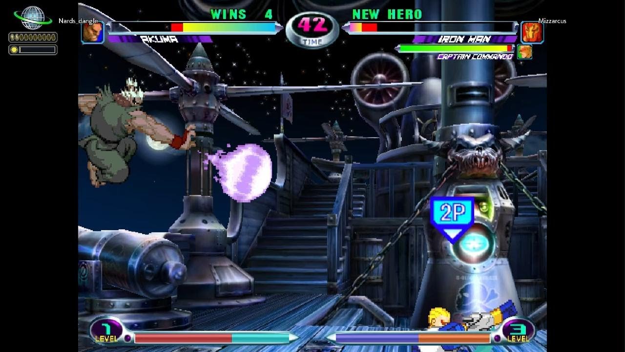 Mvc2 Akuma 1v2 comeback against top tiers - YouTube