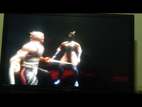 Mortal Kombat Shaolin Monks Baraka Decapitation Fatality on Kitana Ryona