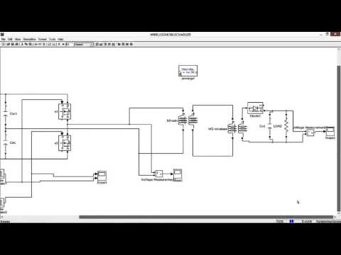 WIRELESS MOBILE CHARGER SIMULATION IN SIMULINK - YouTube