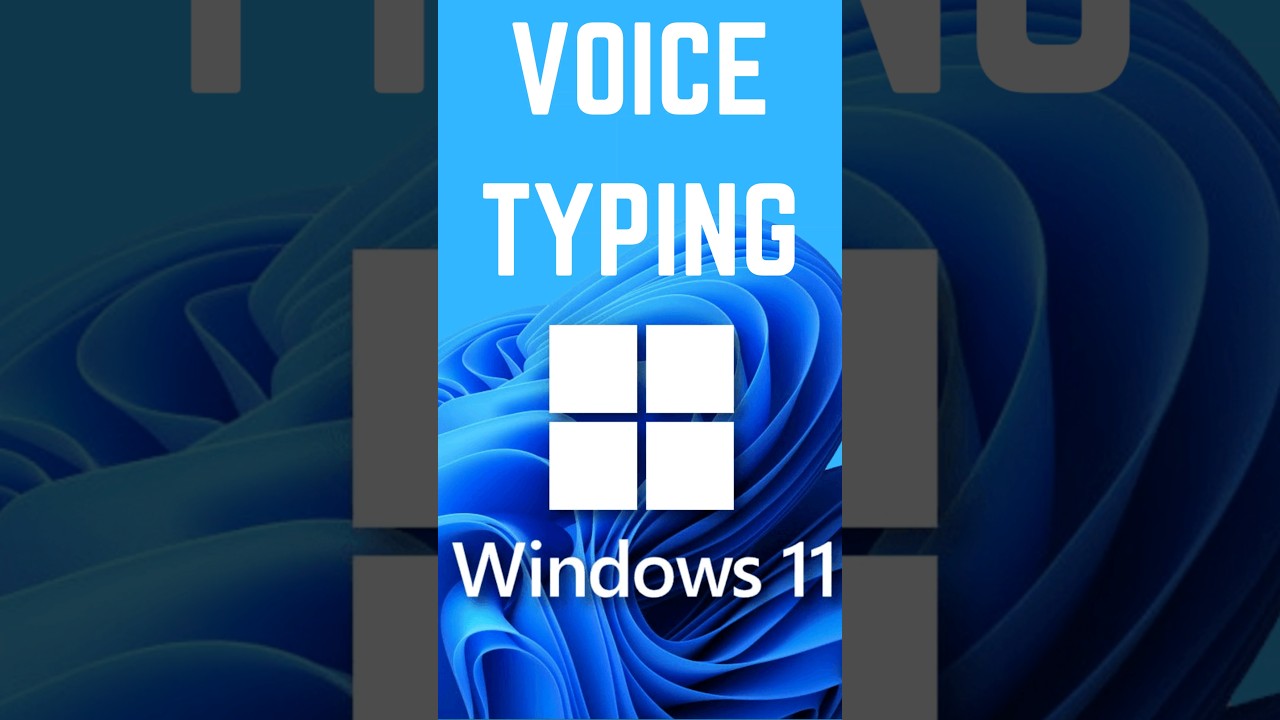 Windows 11 Voice Typing Feature #shorts #windows #windows11 # ...