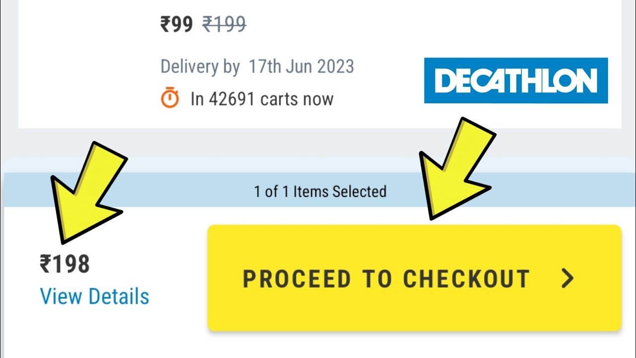 Decathlon App Me Shopping Kaise Kare | Decathlon Shopping App Se Order ...