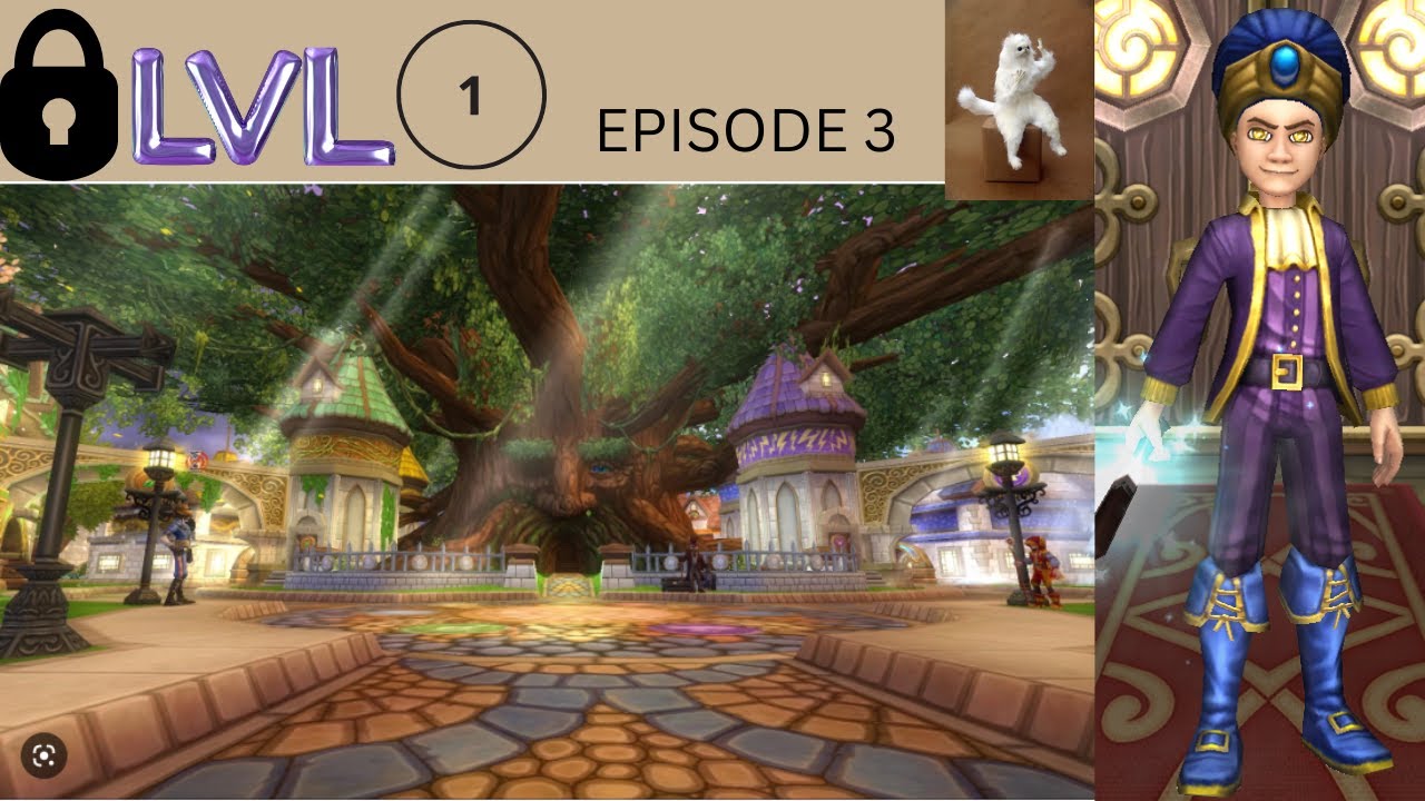 Wizard 101 LEVEL LOCK PLAYTHROUGH! (3) Firecat Alley - YouTube