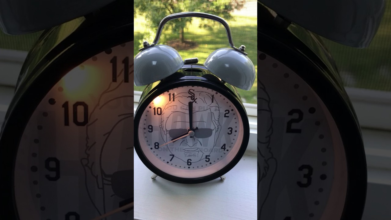 Hawk Harrelson Alarm Clock - YouTube
