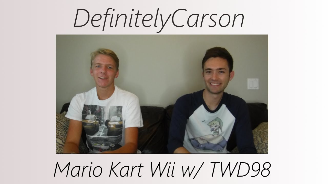 Mario Kart Wii with TWD98 - YouTube