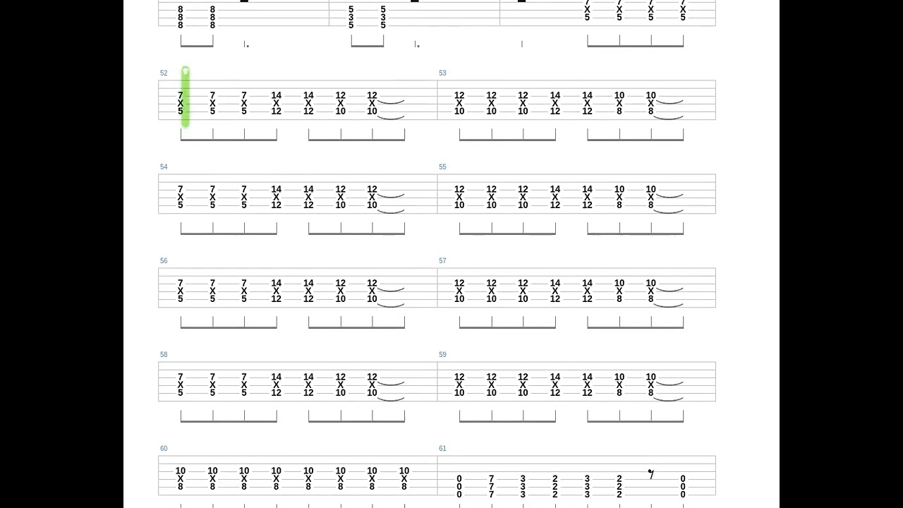 Faint Tab by Linkin Park + Guitar only + Guitar tab - YouTube
