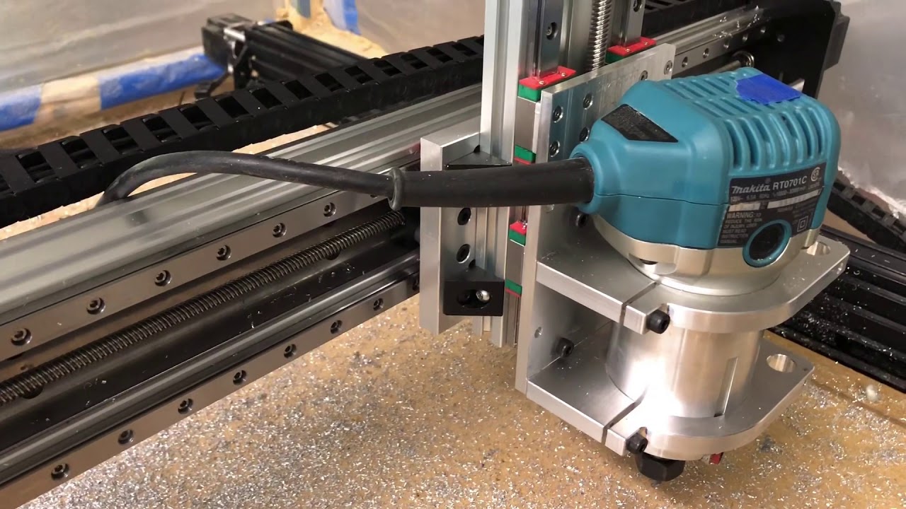 Modified OpenBuilds WorkBee 1010 overview - YouTube