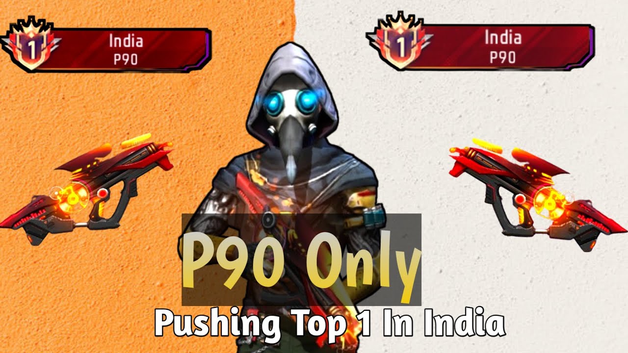 Pushing Top 1 Title in P90| Solo Br Rank Weapon Glory push in Season 40 ...