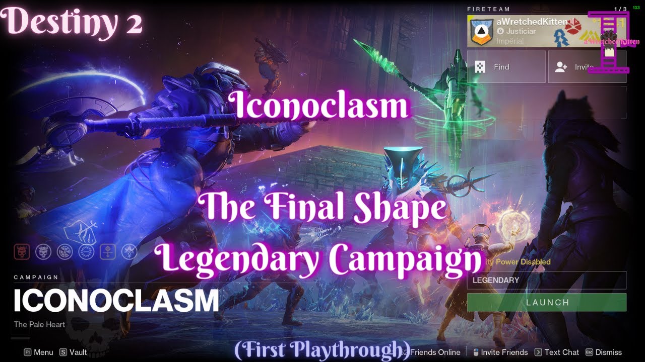Mission 7: Iconoclasm - The Final Shape Legendary Campaign | Destiny 2 ...