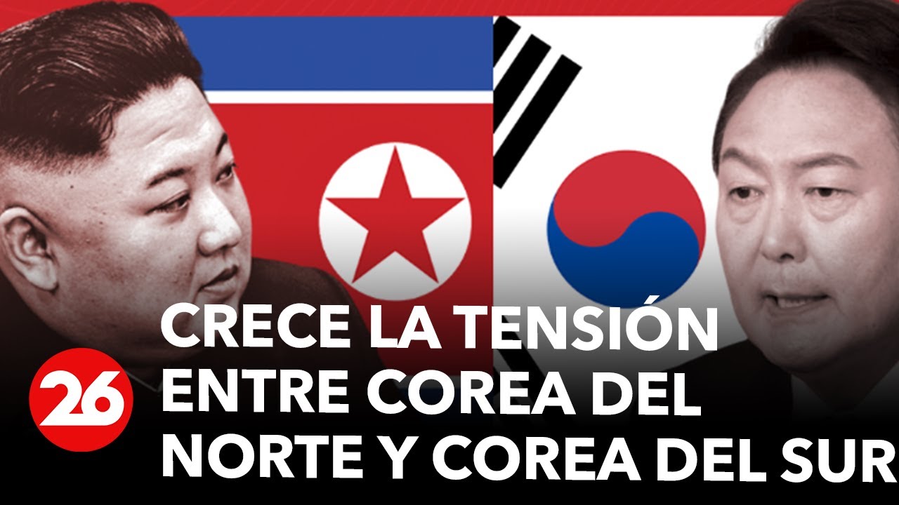 Aumenta la tensión entre Corea del Norte y Corea del Sur - YouTube