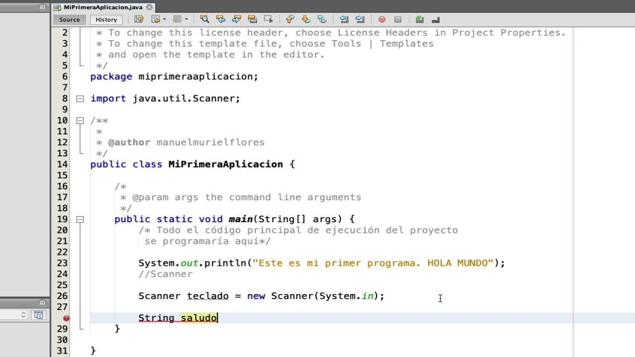 03 Introducir datos por teclado. La Clase Scanner - YouTube