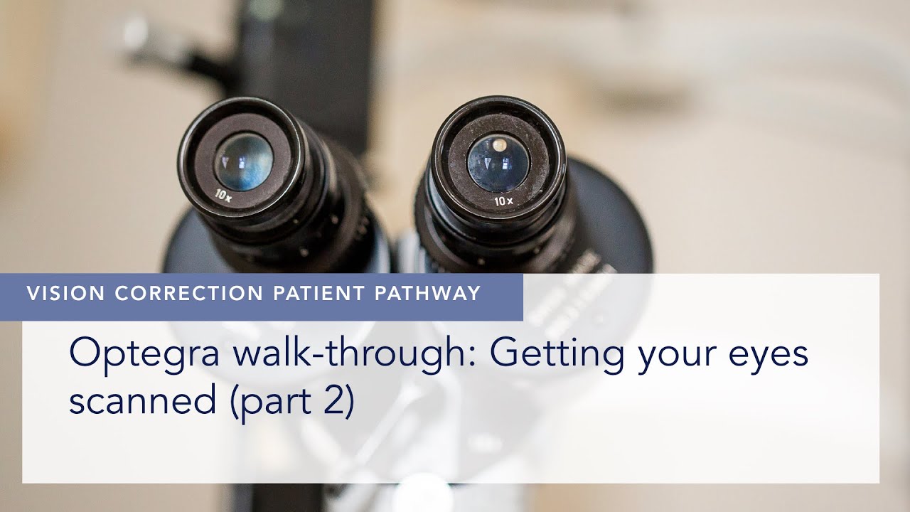 Optegra walk-through: Getting your eyes scanned (part 2) - YouTube