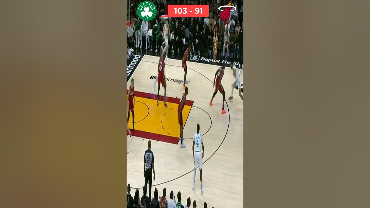 Celtics Shut Down Heat in 4th for 103-91 Win | Jrue Holiday Leads with 25 Points #nba # ...