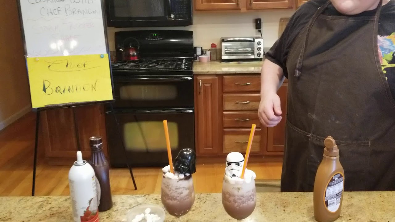 Cooking with Chef Brandon stormtrooper shake 4 - YouTube