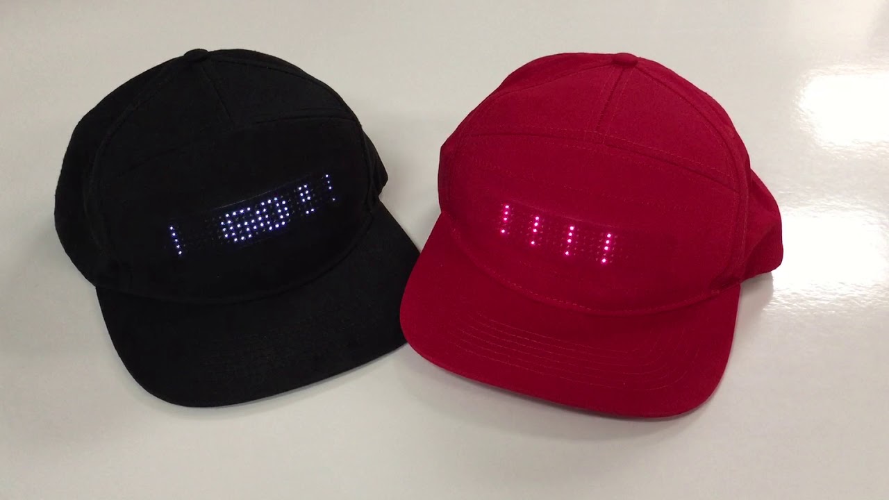 Fun Caps. Promotional or Party Baseball caps with scrolling messages ...