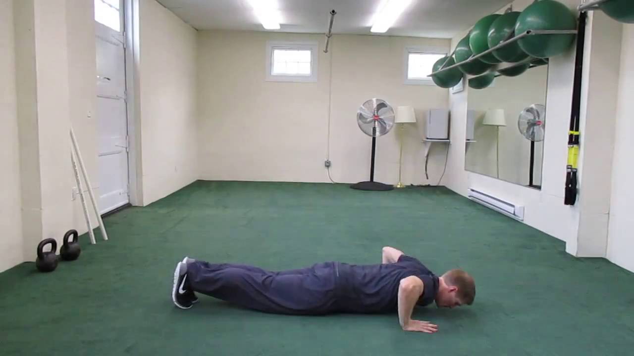 Chest Slap Push Up - YouTube