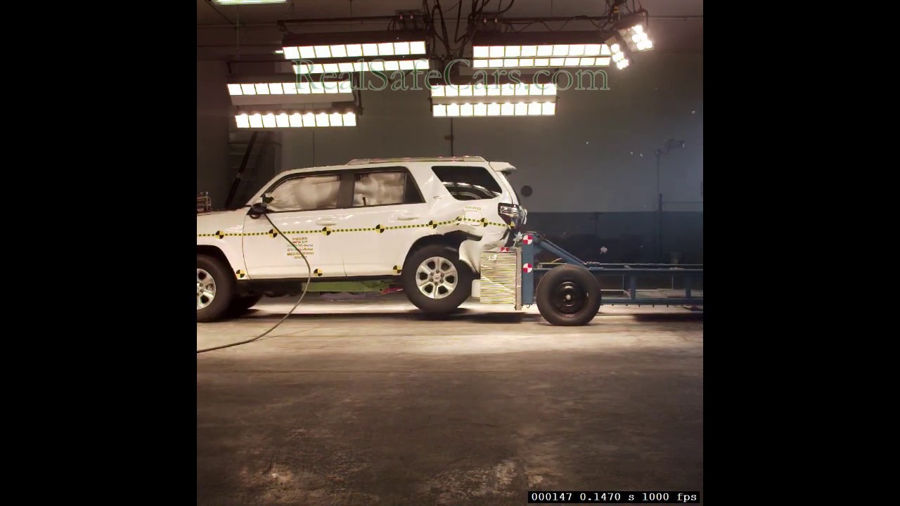 Toyota 4Runner (2014-2019) Crash Tests (Side-Pole, Side, Rear-End ...