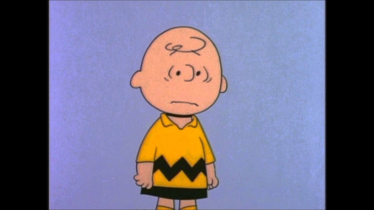 Charlie Brown Sad