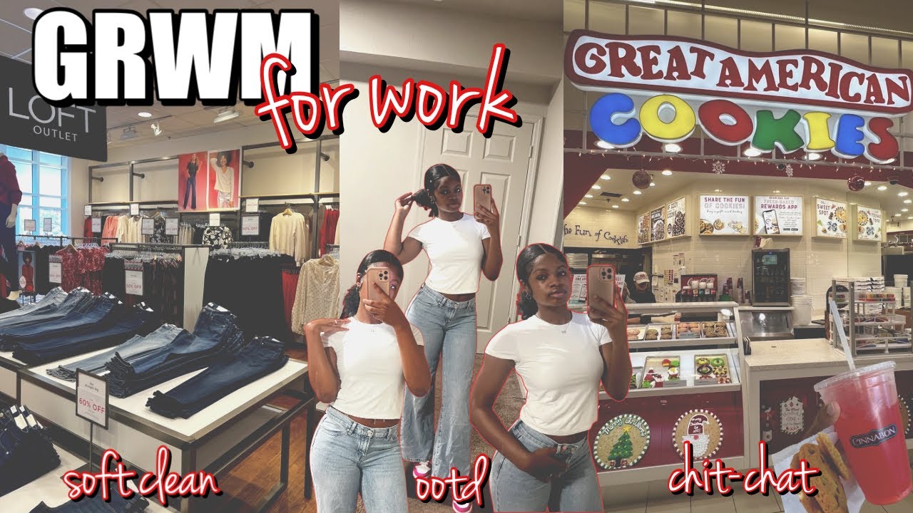 GRWM FOR WORK| ootd, chit-chat, life update & more| Vlogmas WEEK 2 ...