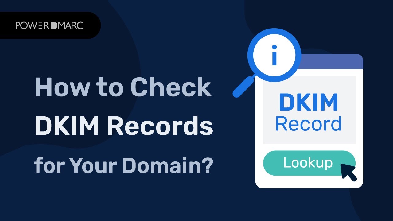 DKIM Checker: Check and Verify Your DKIM Record - YouTube