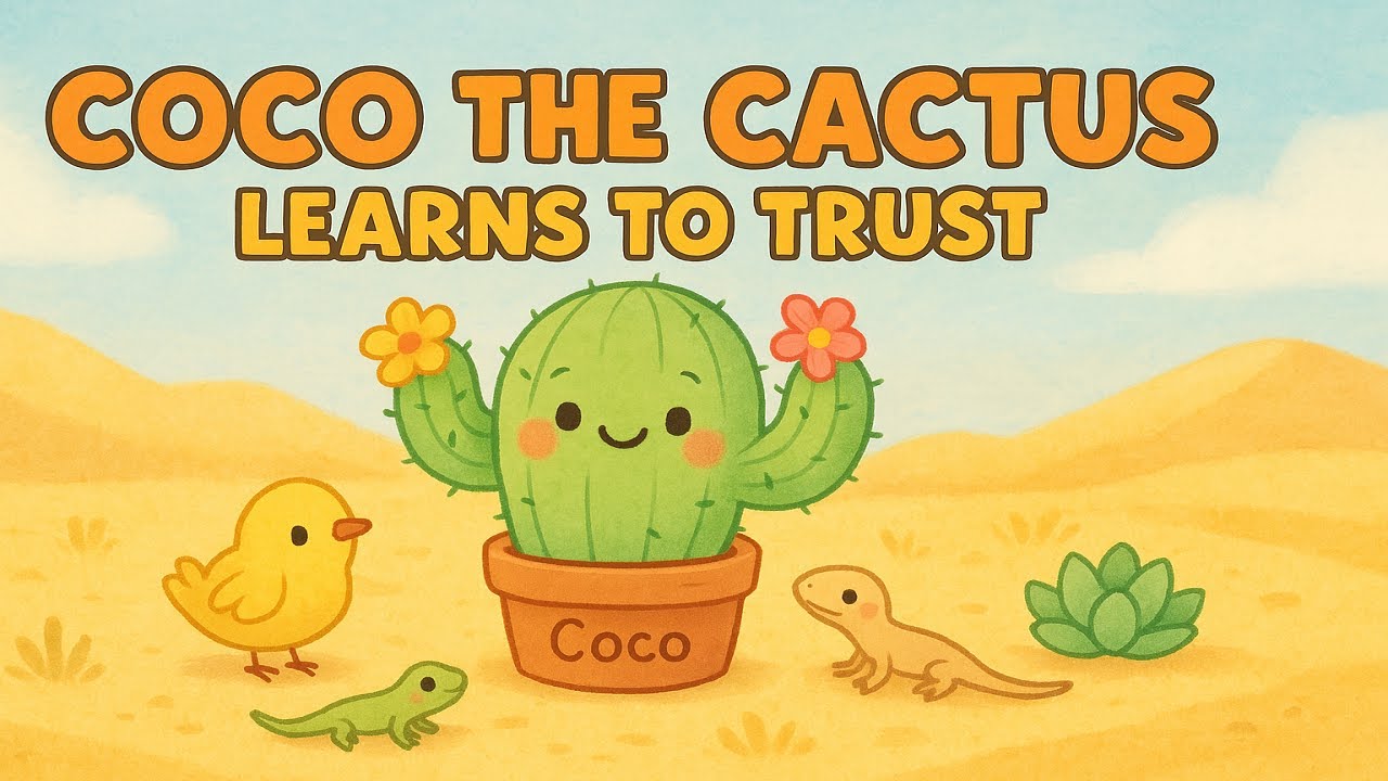 Coco the Cactus Learns to Trust | A Story About Opening Up | Bedtime ...