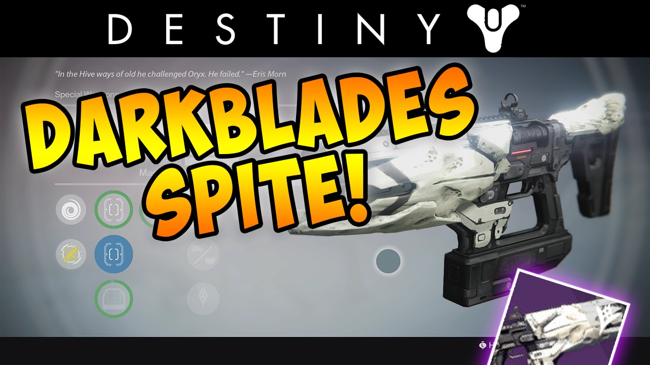 Destiny: The Taken King - How To Get The Darkblades Spite LEGENDARY ...