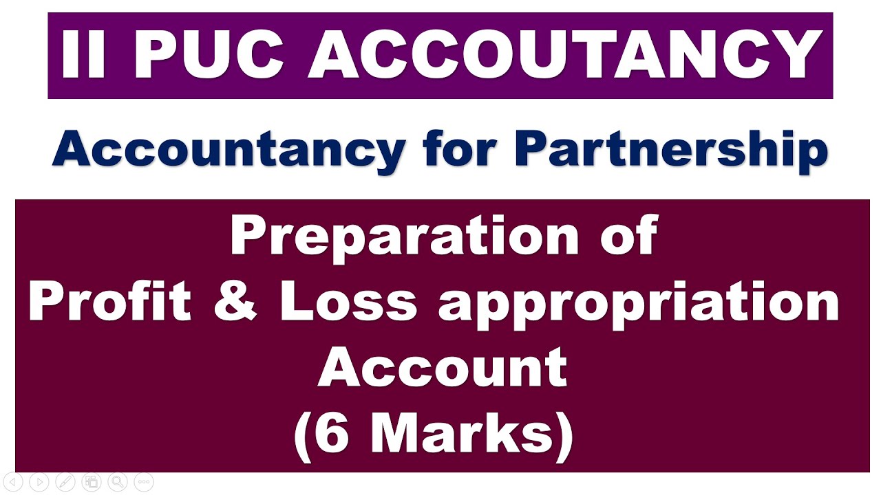 P And L Appropriation Account II PUC ACCOUNTANCY YouTube p-and-l-appropriation-account-ii-puc-accountancy-youtube