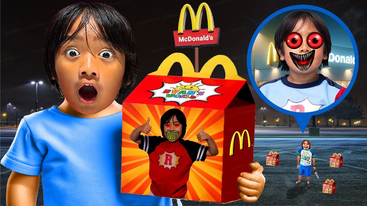 Don't Order Ryan's World Happy Meals from Haunted McDonald's at 3AM ...