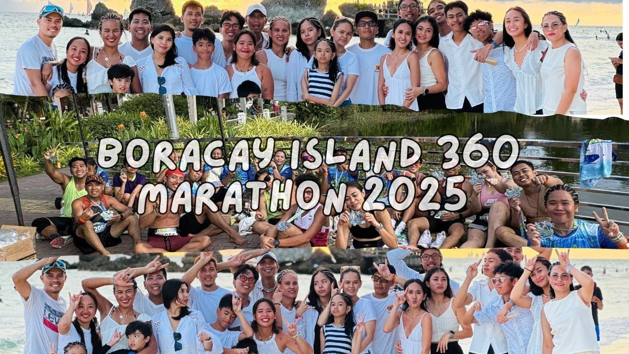 BORACAY ISLAND 360 MARATHON 2025 | Runcation with my running fam - YouTube