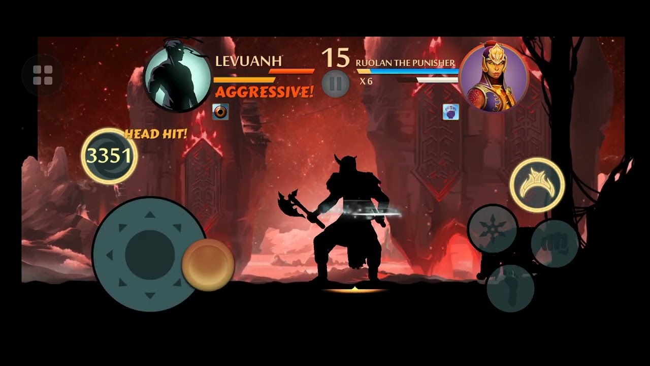 Shadow Fight 2|Roulan the punisher raid with axes|Private server - YouTube