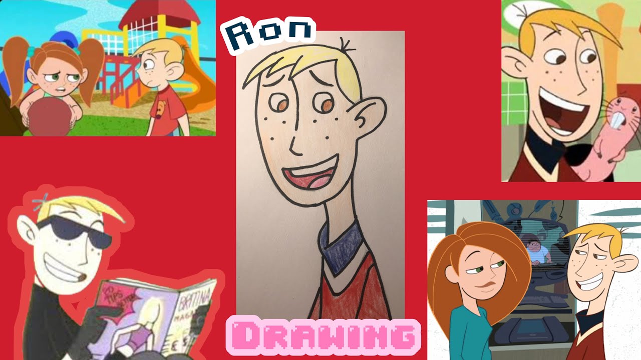 KIM POSSIBLE SERIES: RON STOPPABLE DRAWING - YouTube