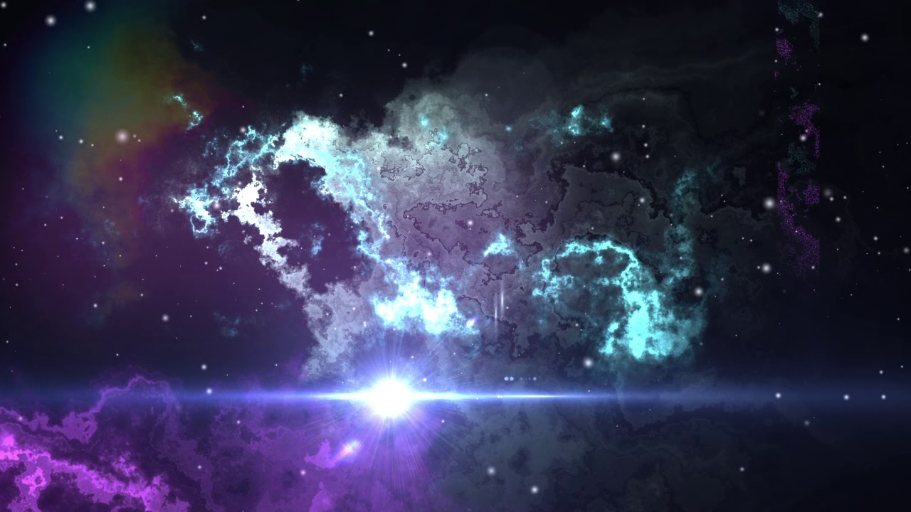 4K Space Moving Background Video - Free Particles motion background ...