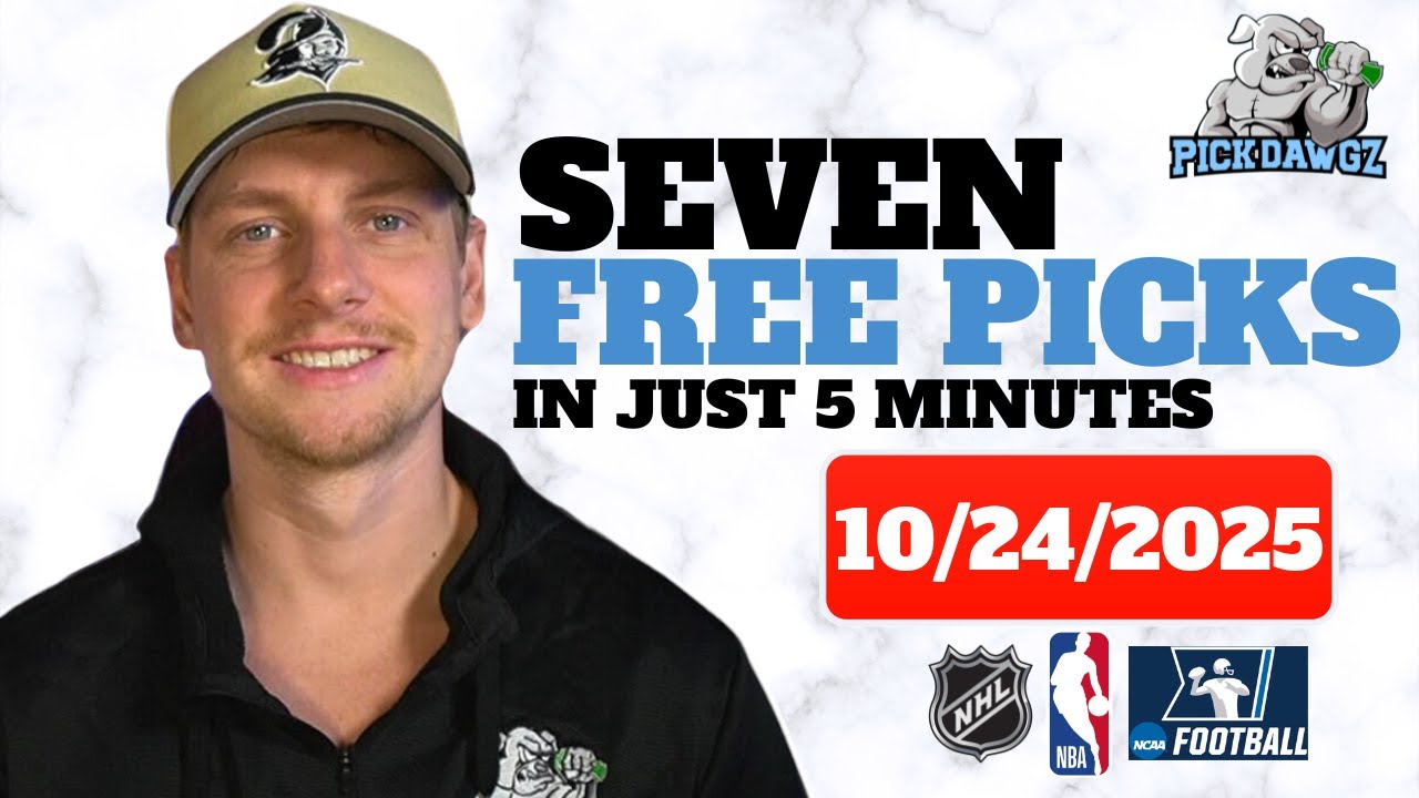 NBA Picks & Predictions For Today Friday 10/24/25 | 7 Picks in 5 ...