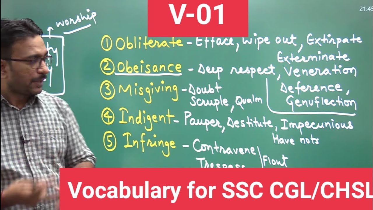 Vocabulary Vocabulary For SSC CGL CHSL CPO Steno V vocabulary-vocabulary-for-ssc-cgl-chsl-cpo-steno-v