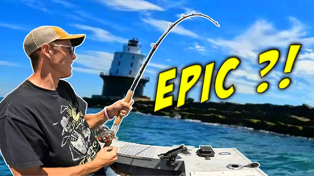 Fishing in Delaware Bay (Ice Breakers and Inner/Outer Wall) - YouTube