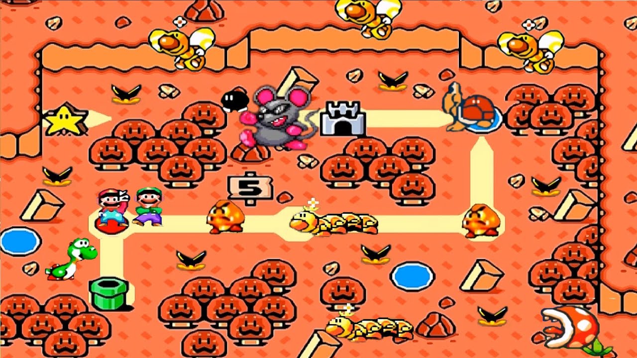 Super Mario World HD: An Amazing Mario Adventure: World 5: Autumn ...